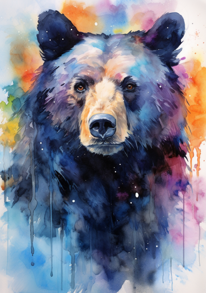 Bear Prints - Paintings By Simon