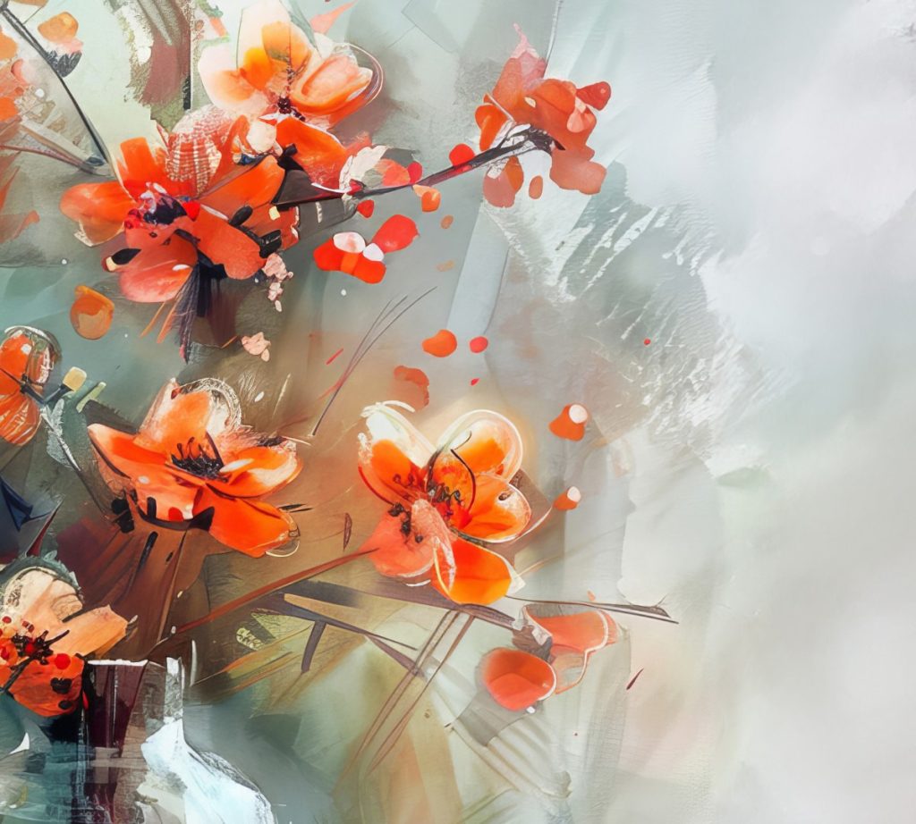 Vase of Flowers: Vibrant Watercolor Painting with Bold Colors 💮