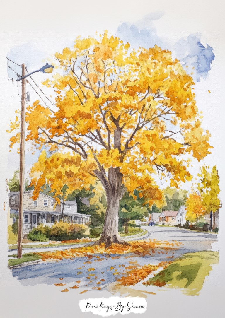 Autumn Tree Painting: Capturing the Essence of Fall
